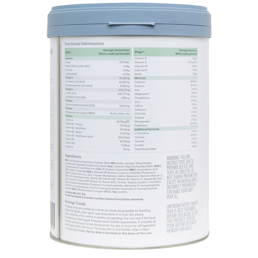 Stage 1 Premium Infant Formula – mumamoo